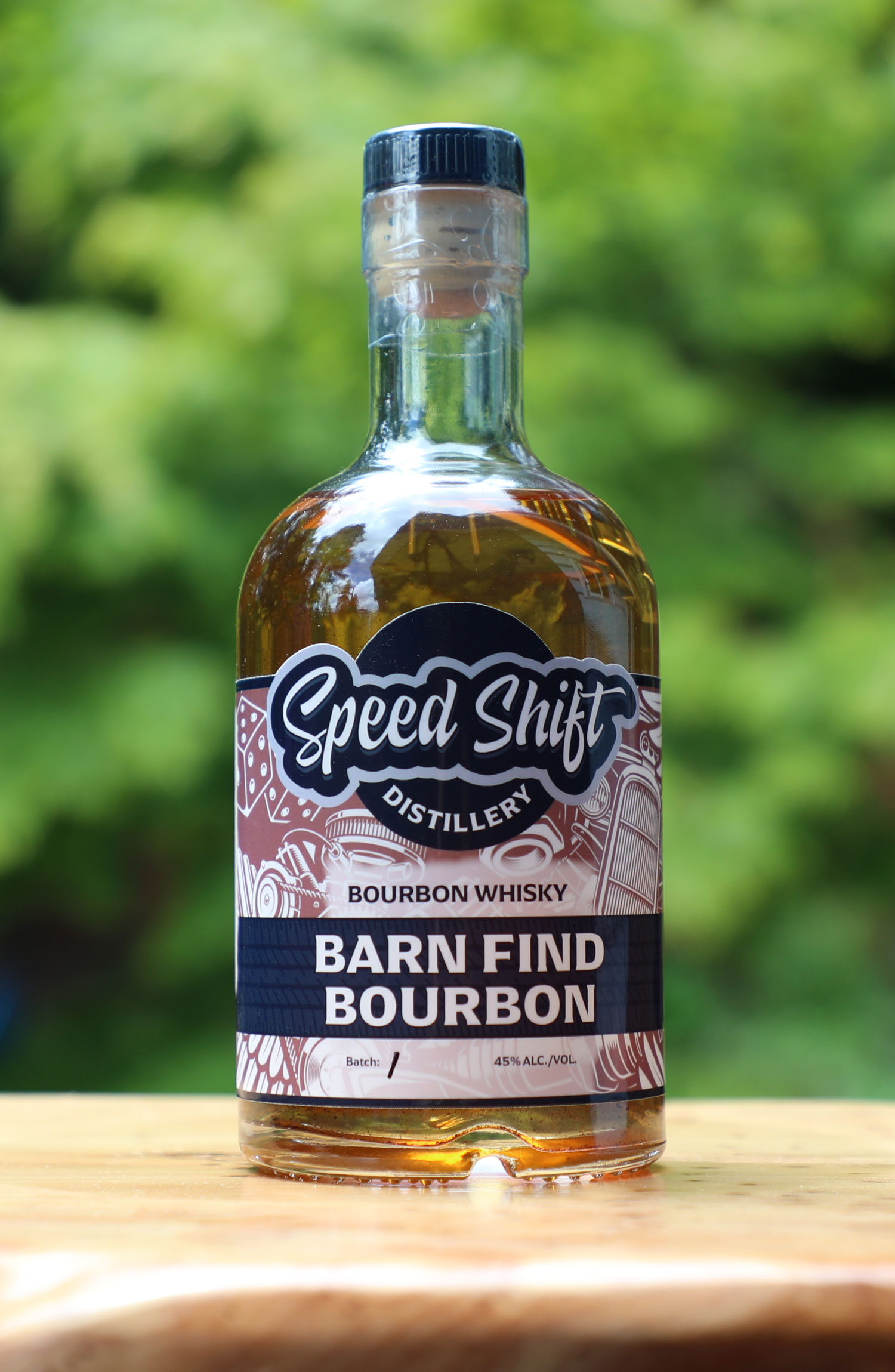 Barn Find Bourbon - Speed Shift Distillery